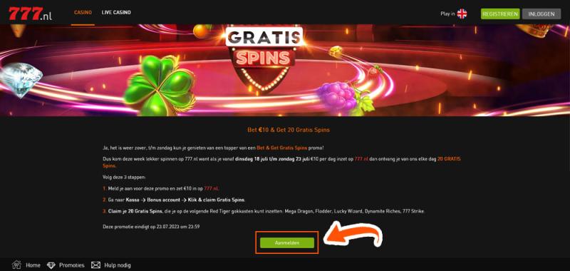 Casino 777 bonus claimen | Ontdek nu onze handleiding